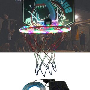 iGREATWALL Waterproof Basketball Hoop Light Motion Sensor LED Basketball Rim Lights