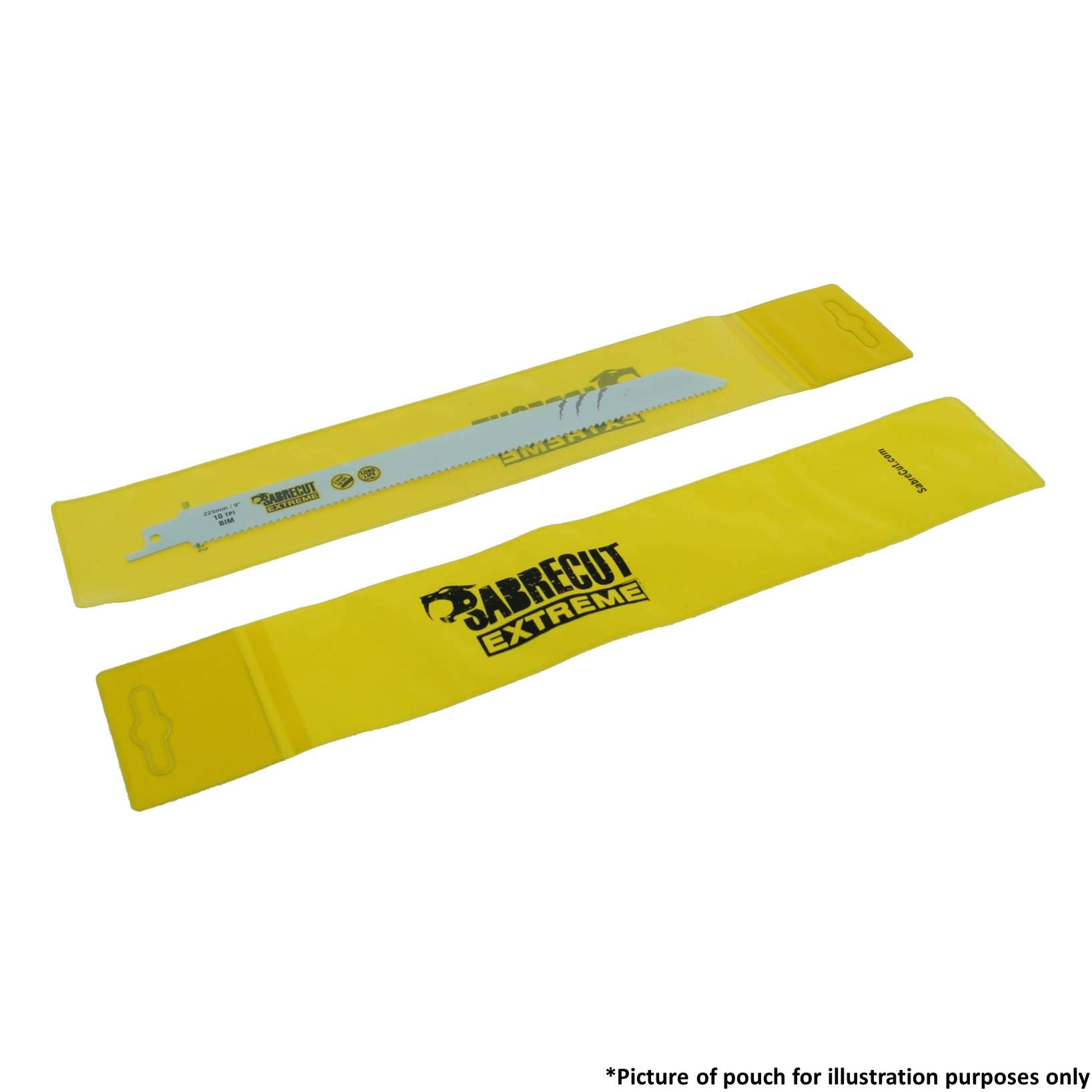 10 x SabreCut SCRS1617K_10 12" (300mm) 3 TPI S1617K Very Fast Wood Cutting Reciprocating Sabre Saw Blades Compatible with Bosch Dewalt Makita and Many Others