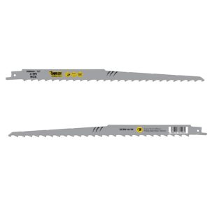 10 x SabreCut SCRS1617K_10 12" (300mm) 3 TPI S1617K Very Fast Wood Cutting Reciprocating Sabre Saw Blades Compatible with Bosch Dewalt Makita and Many Others