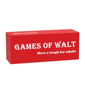 badzjokes cards games of walt edition - have a laugh for adult! new party game for friends.