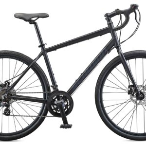 Schwinn Sporterra Adventure Adult Gravel Bike for Men and Women, 14-Speeds, 700c Wheels, Lightweight Aluminum Frame, Black