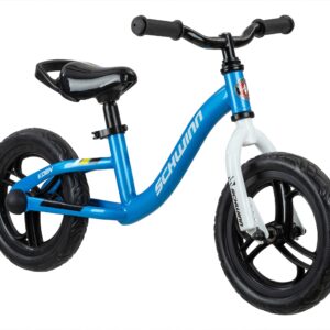 Schwinn Koen & Elm Toddler Balance Bike, 12-Inch Wheels, Kids Ages 1-4 Years Old, Rider Height 28-38-Inches, Training Wheels Not Included, Blue