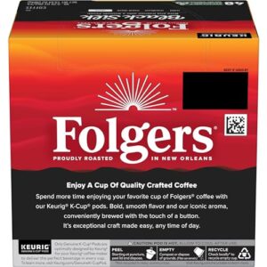 Folgers Black Silk Dark Roast Coffee, 192 Keurig K-Cup Pods