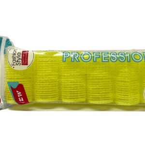 PRO CURLS 1-1/4” Self Grip Hair Rollers - 6 Count