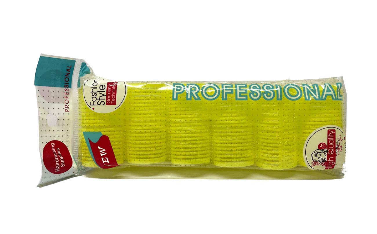 PRO CURLS 1-1/4” Self Grip Hair Rollers - 6 Count