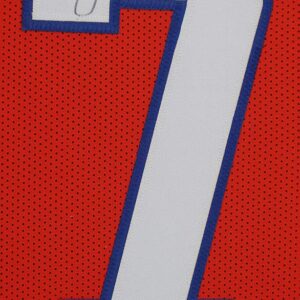 John Elway Autographed Orange Denver Jersey - Beautifully Matted and Framed - Hand Signed By John Elway and Certified Authentic by Beckett - Includes Certificate of Authenticity