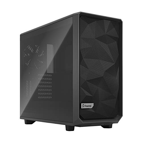 Fractal Design Meshify 2 Gray ATX Flexible Light Tinted Tempered Glass Window Mid Tower Computer Case