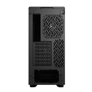 Fractal Design Meshify 2 Compact Black ATX Flexible High-Airflow Light Tinted Tempered Glass Window Mid Tower Computer Case