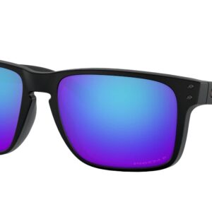 Oakley Men's OO9417 Holbrook XL Square Sunglasses, Matte Black/Prizm Sapphire Iridium Polarized, 59 mm