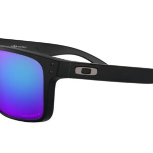 Oakley Men's OO9417 Holbrook XL Square Sunglasses, Matte Black/Prizm Sapphire Iridium Polarized, 59 mm