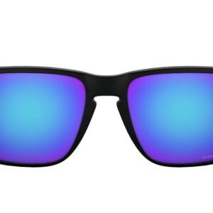 Oakley Men's OO9417 Holbrook XL Square Sunglasses, Matte Black/Prizm Sapphire Iridium Polarized, 59 mm