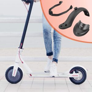 TOMALL Scooter Replacement AccessoriesIncludes Rear Fender Mudguard Bracket Support and Fender Fishtail Compatible for xiaomi M365/ M365 Pro Scooter