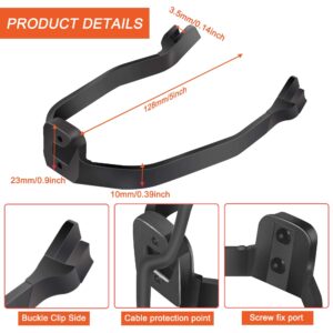 TOMALL Scooter Replacement AccessoriesIncludes Rear Fender Mudguard Bracket Support and Fender Fishtail Compatible for xiaomi M365/ M365 Pro Scooter