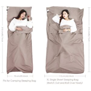 Travel Sleeping Bag Camping Bed Sheet Bag Adult Travel Camping Bag Hotel and Hotel Sleeping Bag Sanitary Clean Light and Easy to Carry