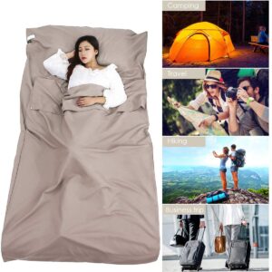 Travel Sleeping Bag Camping Bed Sheet Bag Adult Travel Camping Bag Hotel and Hotel Sleeping Bag Sanitary Clean Light and Easy to Carry