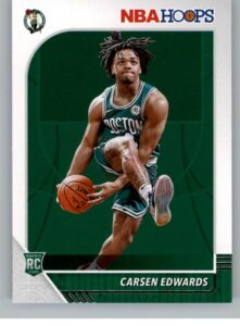 2019-20 panini hoops #227 carsen edwards boston celtics rc rookie nba basketball trading card