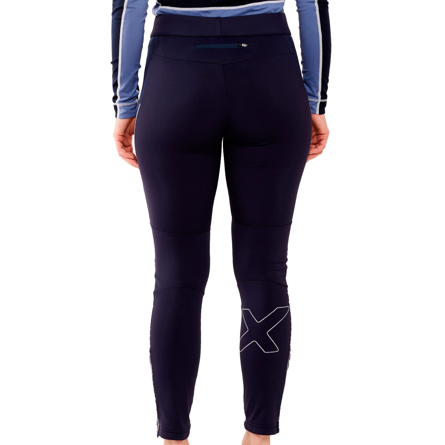 Swix Women's Standard Lightweight Delda Light Winter Tight, Dark Navy, Medium