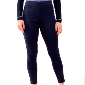 Swix Women's Standard Lightweight Delda Light Winter Tight, Dark Navy, Medium