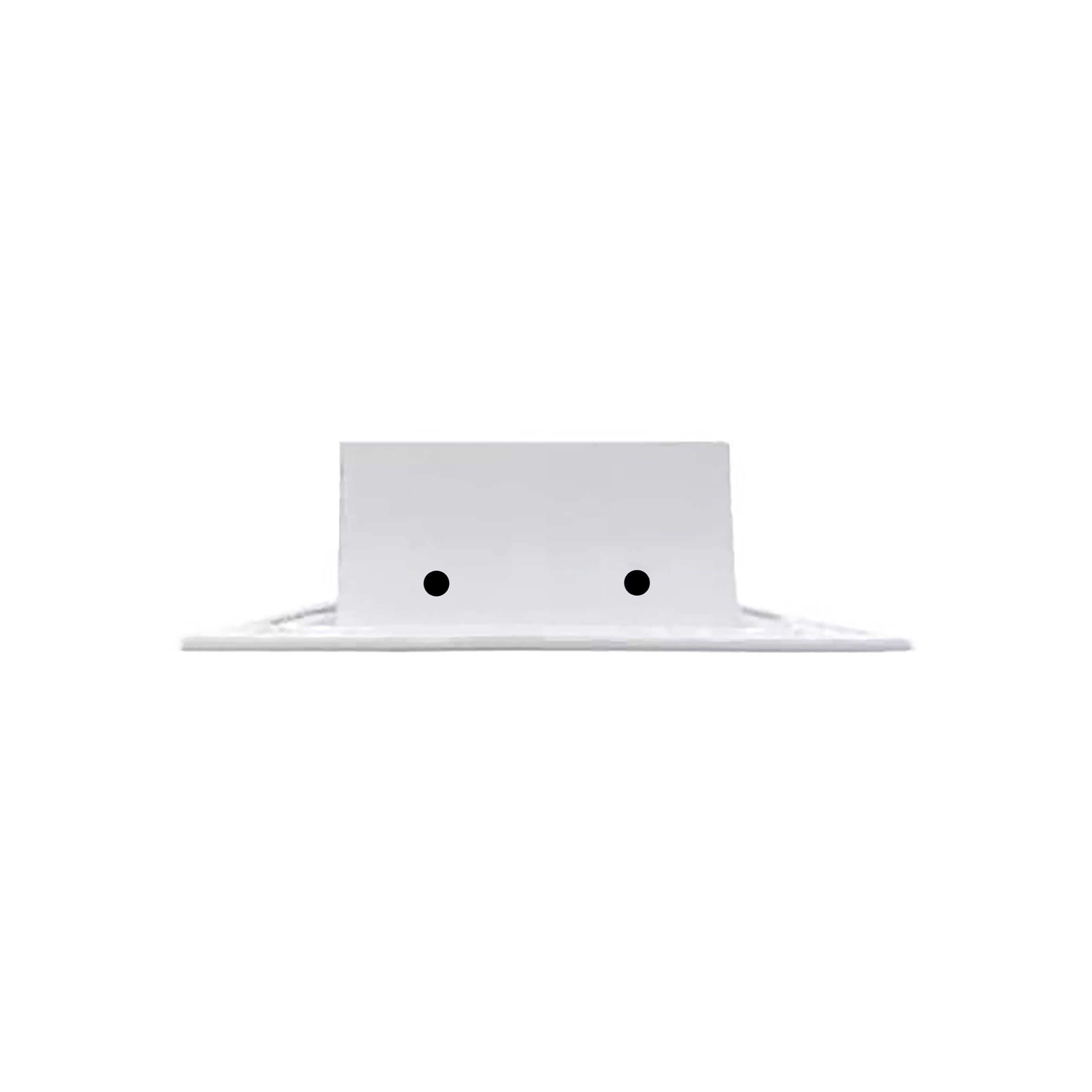 BUILDMART - 6x4 Modern AC Vent Cover - Decorative White Air Vent - Standard Linear Slot Diffuser - Register Grille for Ceiling, Walls & Floors - Texas Buildmart