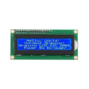 hw-060a lcd 3.3v module 1602 lcd display with adapter board iic/i2c/interface blue screen