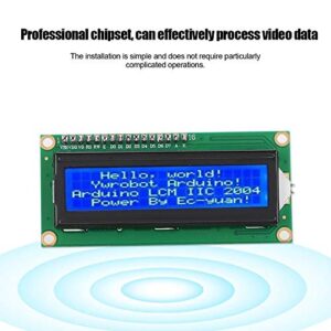 HW-060A LCD 3.3V Module 1602 LCD Display with Adapter Board IIC/I2C/Interface Blue Screen