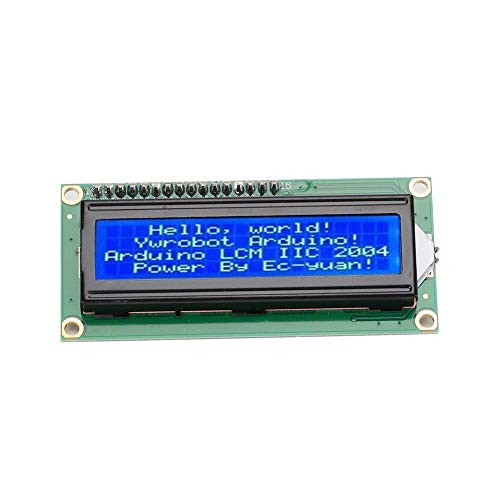 HW-060A LCD 3.3V Module 1602 LCD Display with Adapter Board IIC/I2C/Interface Blue Screen