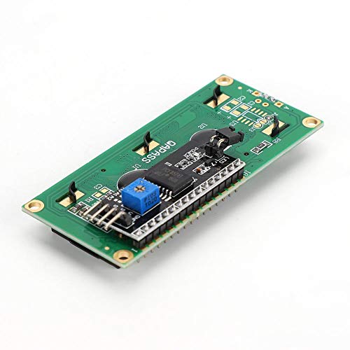 HW-060A LCD 3.3V Module 1602 LCD Display with Adapter Board IIC/I2C/Interface Blue Screen