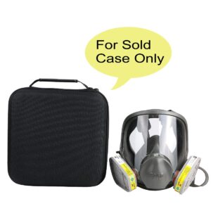 co2CREA Hard Travel Case Replacement for 3M Full Facepiece Reusable 6700 6800 6900