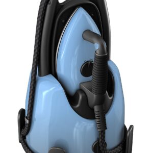 Laurastar Lift Plus Steam Iron in Blue Sky: Swiss Engineered 3-in-1 Steam Generator that Irons, Steams, and Purifies Your Clothes