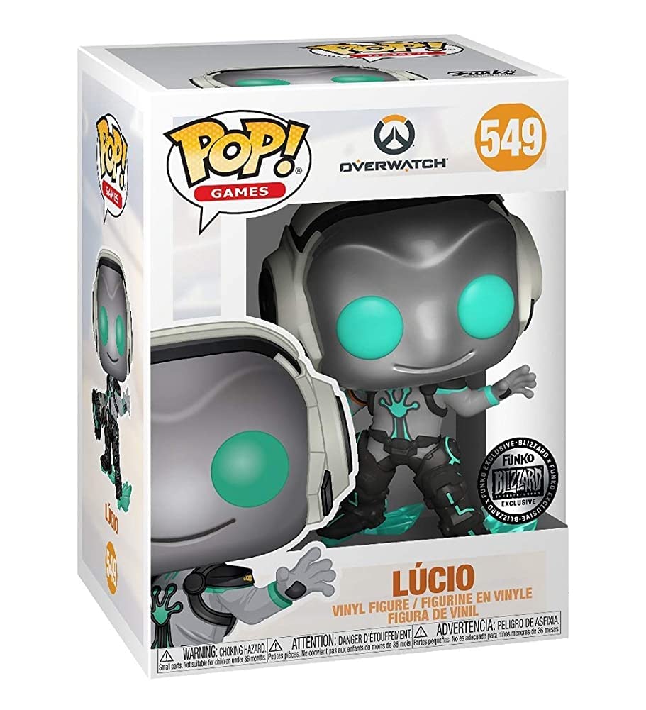 Funko Pop! Overwatch Ribbit Lucio Blizzard Blizzon 2019 Exclusive