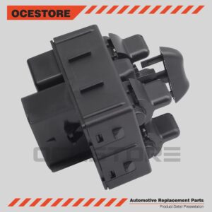 OCESTORE Power Window Master Control Switch - Compatible with Wrangler 2007-2010 - Replace Part 4602756AB 4602756AA Door Lock Switch