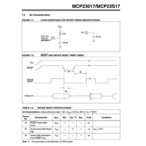 MCP23017-E/SP DIP-28 16 Bit I/O Expander I2C TOP