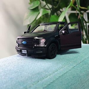 TGRCM-CZ 1/36 Scale F150 Pickup Truck Casting Car Model, Zinc Alloy Toy Car for Kids, Pull Back Vehicles Toy Car for Toddlers Kids Boys Girls (Black)