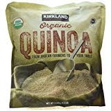 kirkland signature organic gluten-free quinoa from andean farmers to your table - 2.04kg., 4.5lb -pack of 2