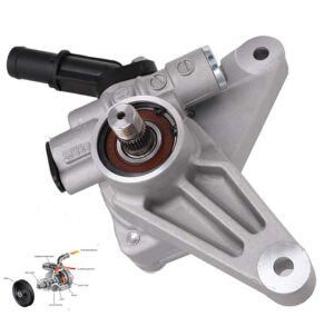 power steering pump for 2005-2008 honda pilot 2005-2010 honda odyssey 2007-2013 acura mdx replace # 56110-rgl-a03 56110-pvj-a01 56110-rye-a02 power assist pump