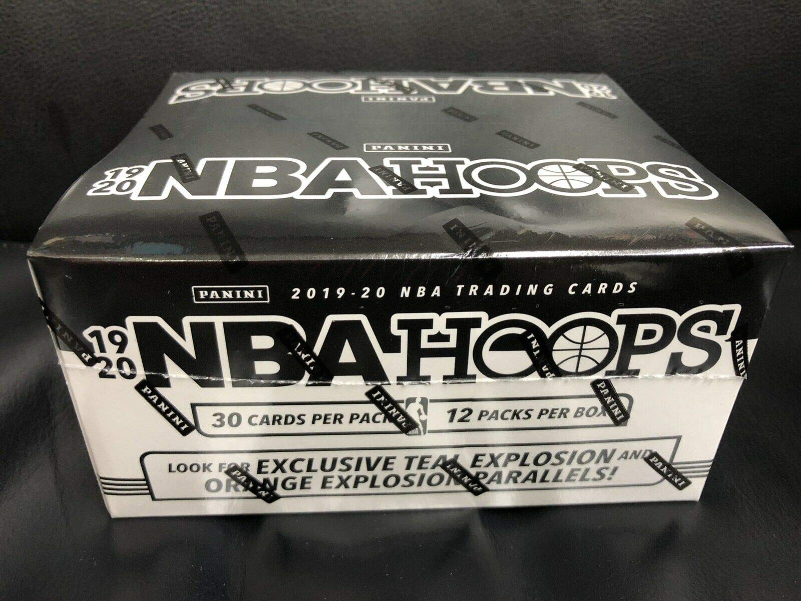 2019/20 Panini Hoops NBA Basketball FAT PACK CELLO box (12 pks/bx, 360 cards)