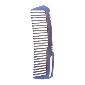 titanium comb hair beard for men women edc metal durable