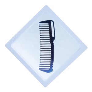 Titanium Comb Hair Beard for Men Women EDC Metal Durable