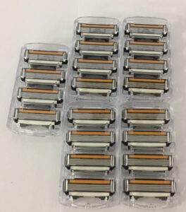 20 count 4 blade razors - fits dorco