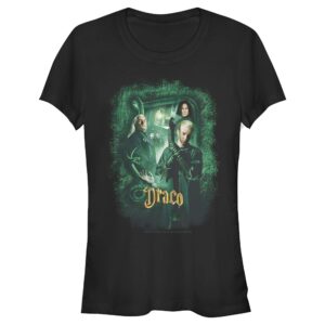 harry potter juniors crew tee, black, large