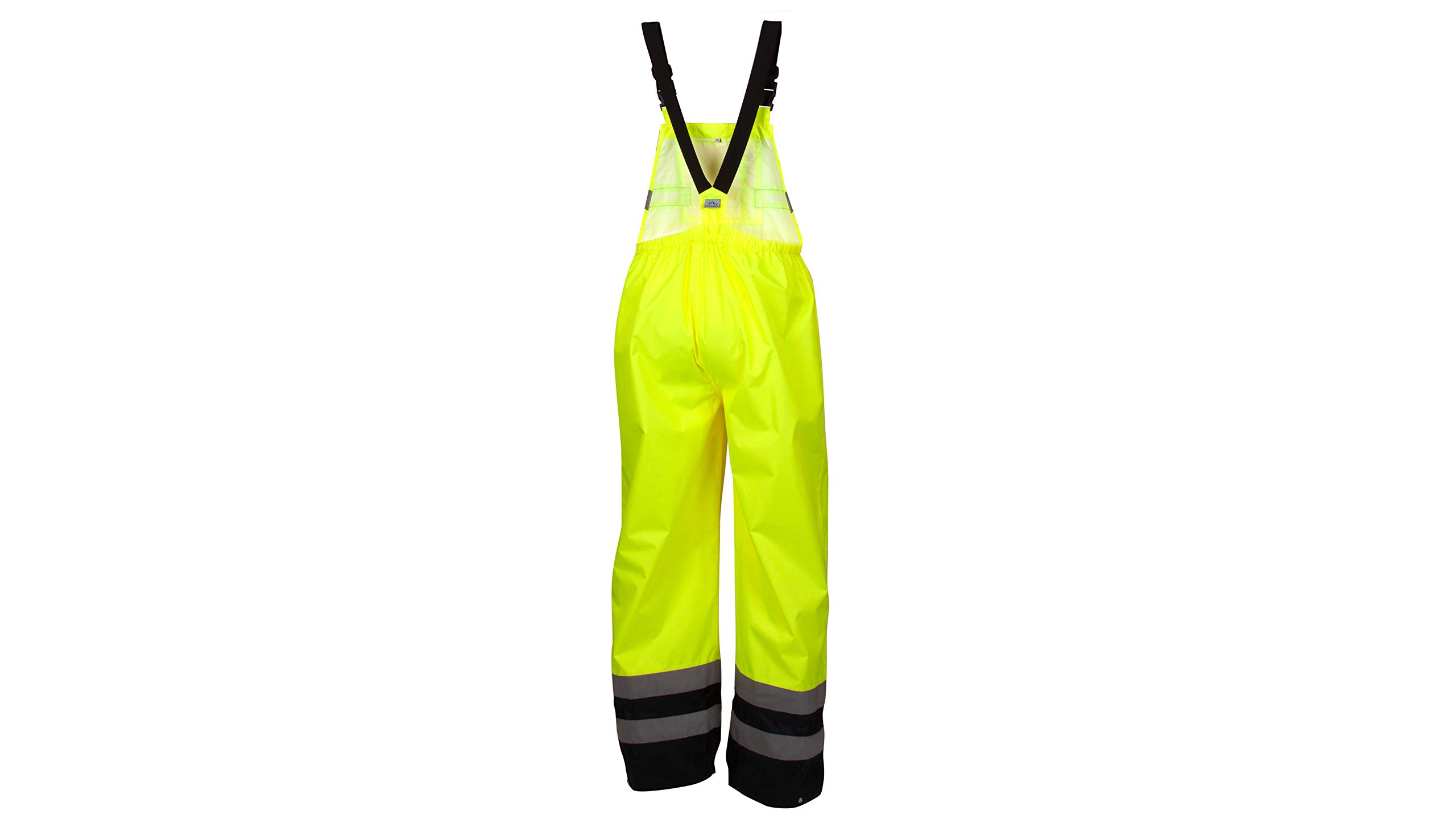 Pyramex RRWB3110L PU/Poly hi vis bib pants - size large