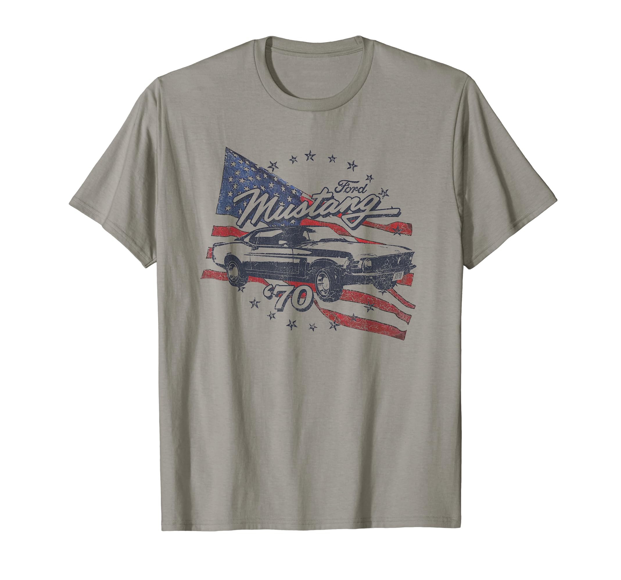 Ford Mustang '70 American Flag T-Shirt