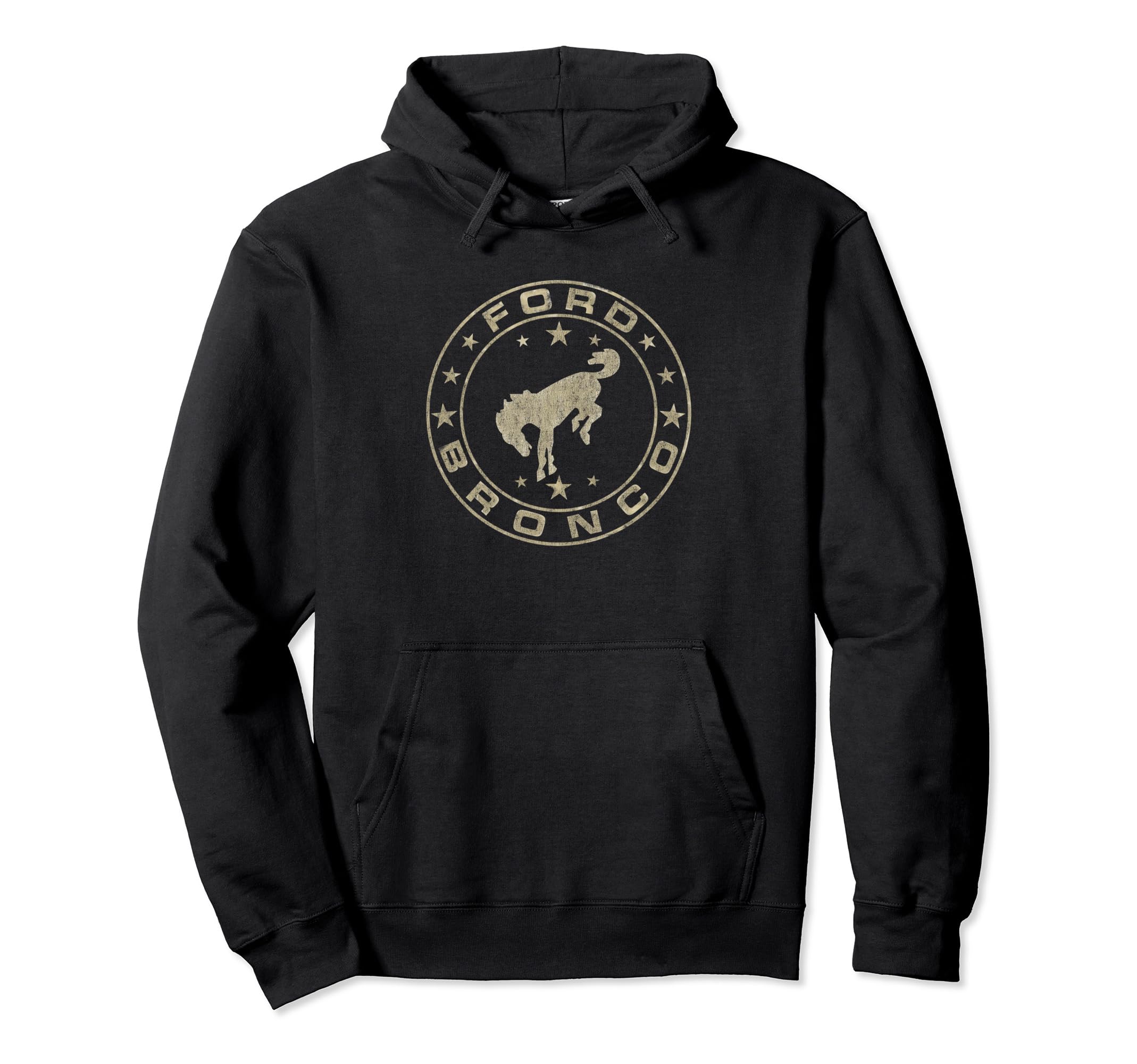 Ford Bronco Vintage Star Bronco Pullover Hoodie