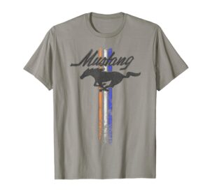 ford mustang pony stripes t-shirt