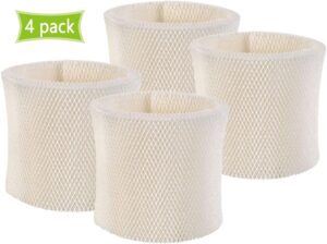 lxiyu 4-pack replacement humidifier wick filter compatible with emerson maf-1, fits ma0950, ma1200, ma1201, ma09500, ma12000, ma12001, ma12010