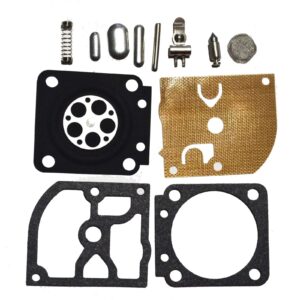 carburetor rebuild kit carb repair set gasket diaphragm for zama carburetor rb-77/ c1q-s43, a-b/ s57,a-b/ s137,a/ s152 fit stihl 430 017 018 ms170 ms180