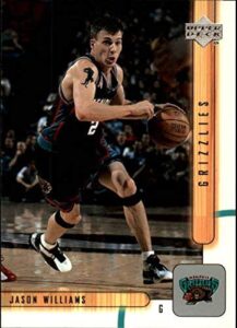 2001-02 upper deck #308 jason williams nba basketball trading card