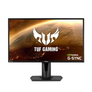 asus vg27aq tuf gaming 27" 2k hdr gaming monitor, wqhd (2560 x 1440), 165hz (supports 144hz) (renewed)