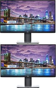 dell 2019 p2719h 27 inch full hd (1920 x 1080) ips led-backlit monitor 2-pack with usb, hdmi, vga, and displayport, (not the p2722h model)