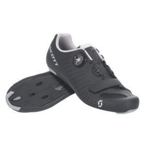 scott comp boa road shoes black-silver 46